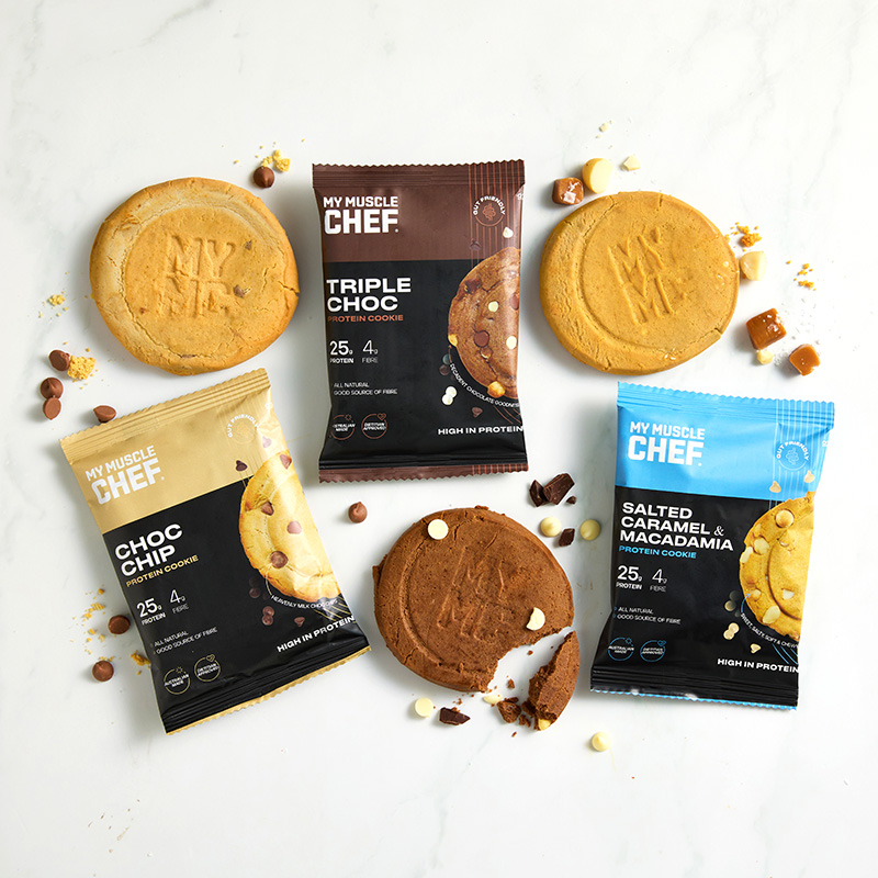 Protein Cookies | Healthy High Protein Cookies | My Muscle Chef