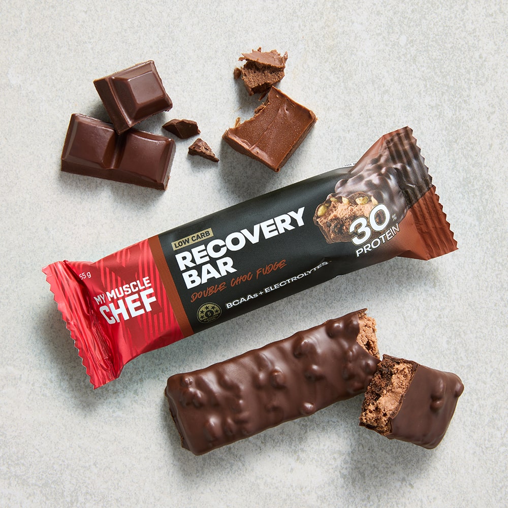 Recovery Bars 12 Pack: Double Choc Fudge | My Muscle Chef