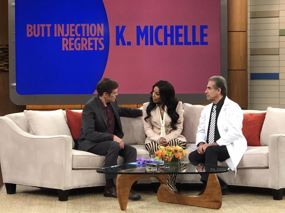 K. Michelle On Butt Injections With Dr. Oz and Dr. Niccole