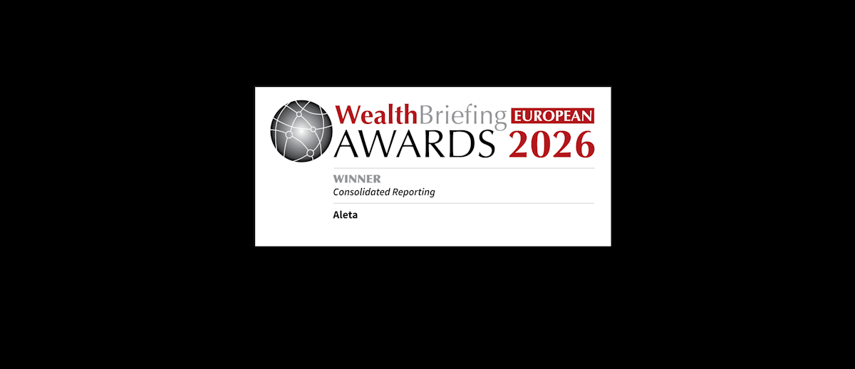 Aleta Wins Best Consolidated Reporting | WealthBriefing 2026