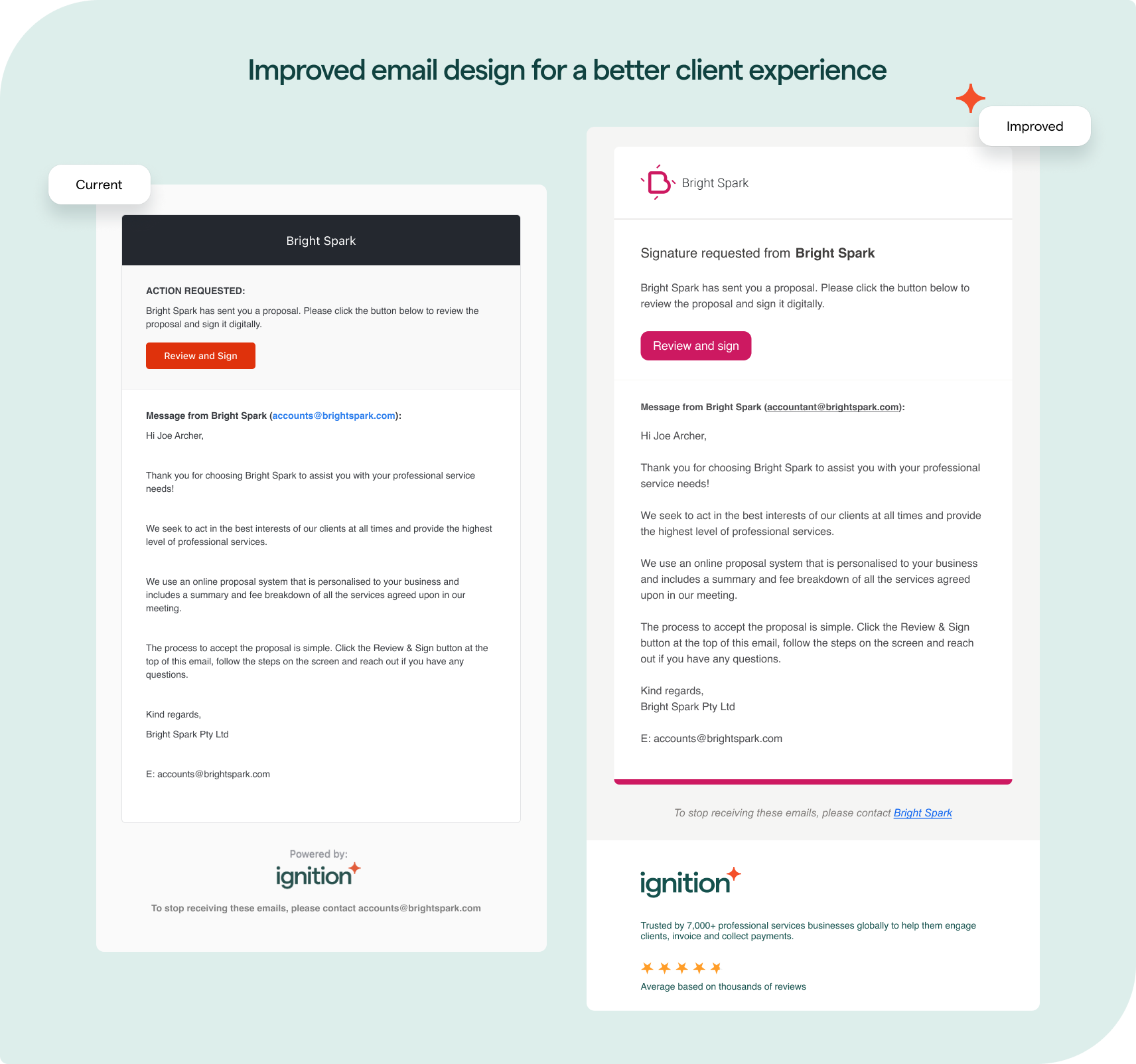 Coming soon from Ignition: Custom branded emails · Resource Center ...