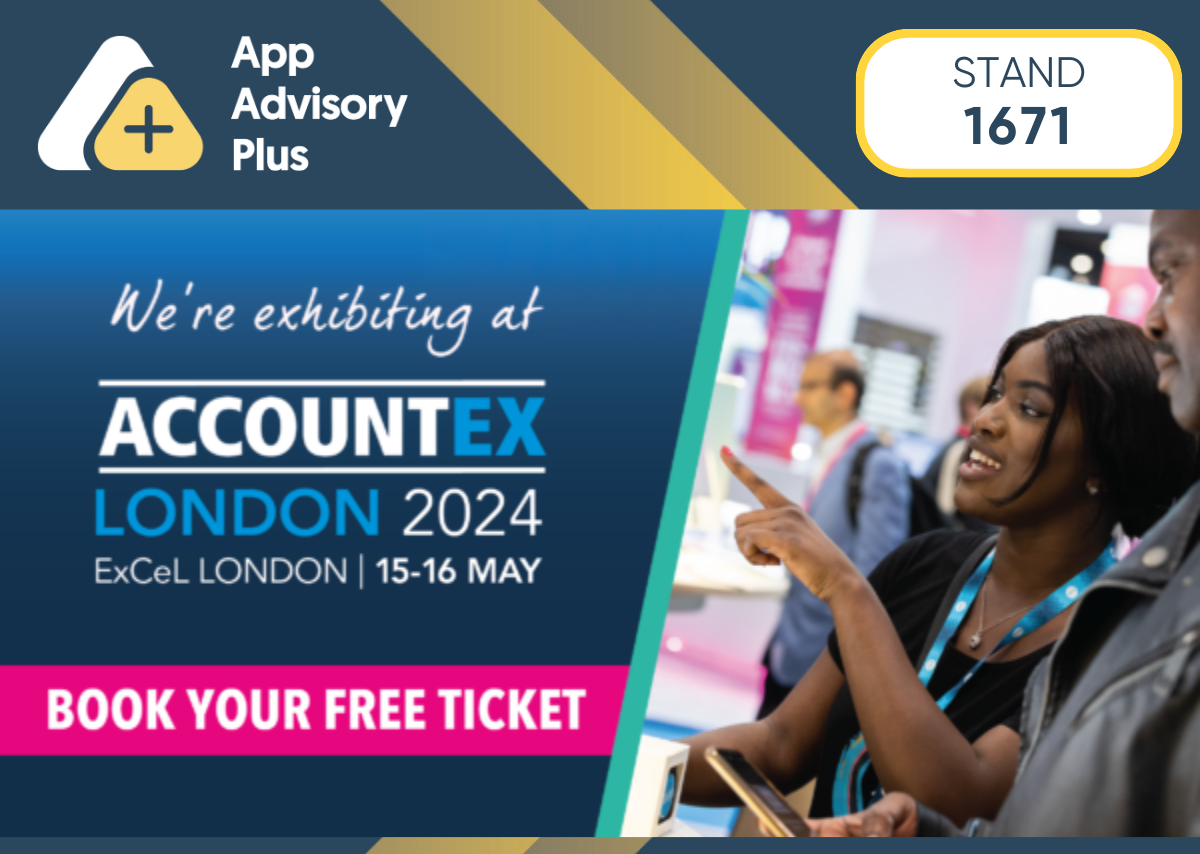 App Advisory Plus will be at Accountex London 2024! · Resource Center ...