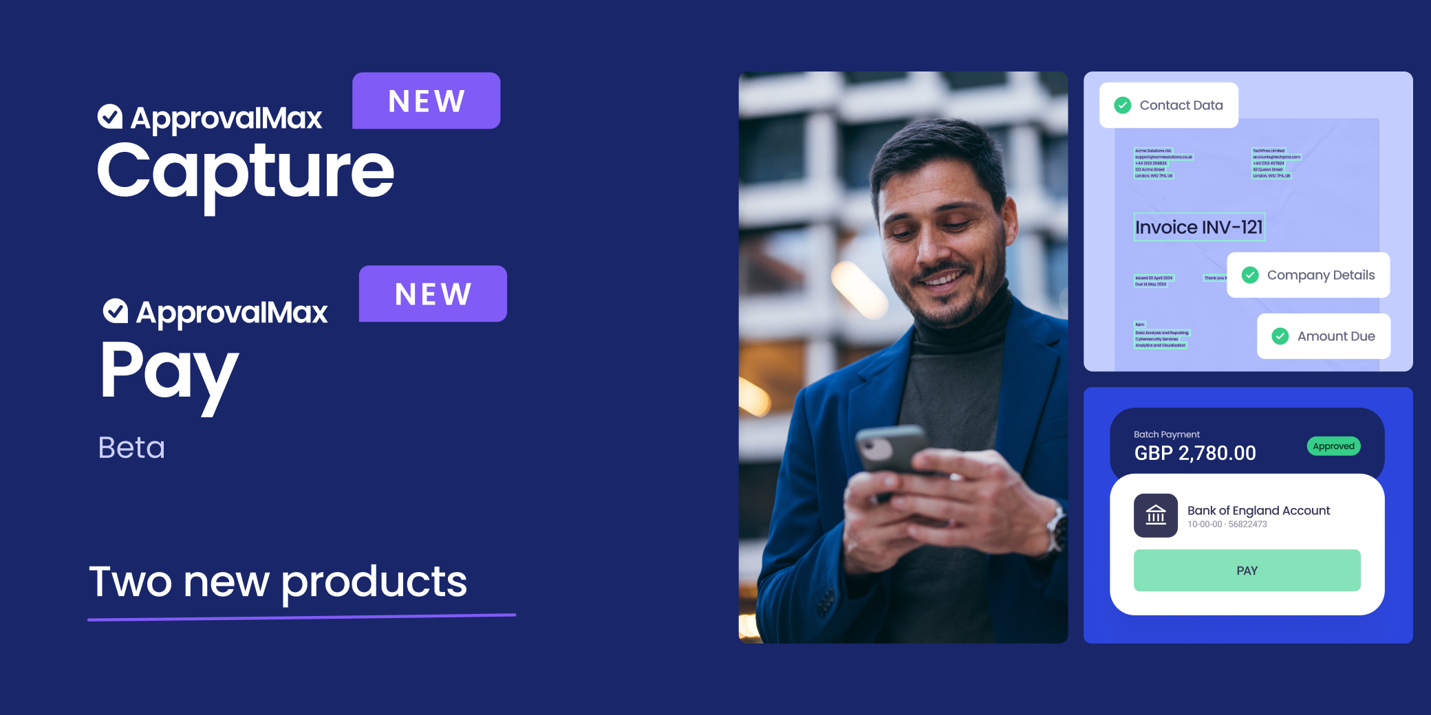 ApprovalMax announces ApprovalMax Capture and ApprovalMax Pay (Beta ...