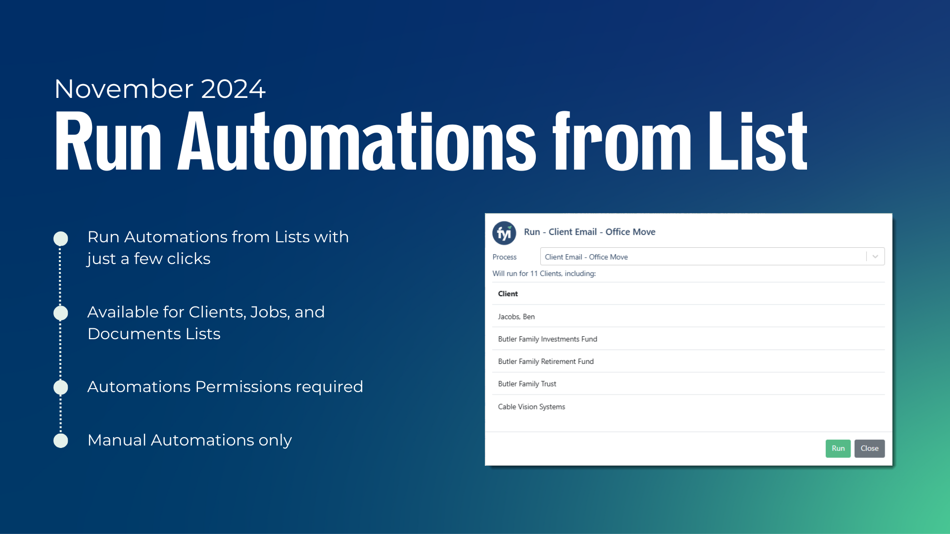 Announcing the Run From Lists feature for Manual Automation Processes · Resource Center · News ...