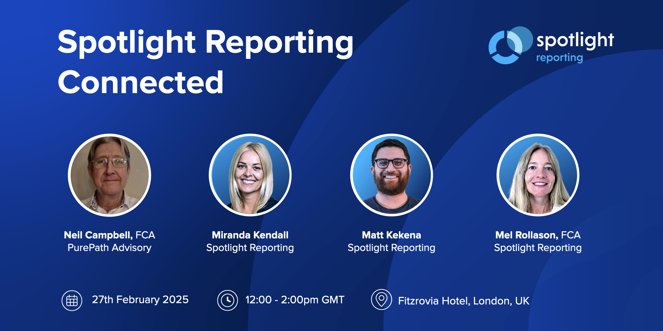 Spotlight Reporting Connected - Lunch & Learn · Resource Center ...