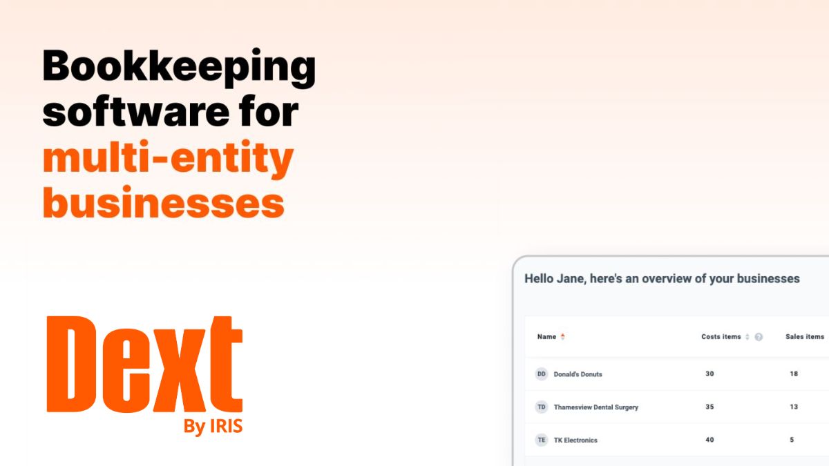 Introducing the Multi-Entity Dashboard by Dext · Resource Center · News · App Advisory Plus