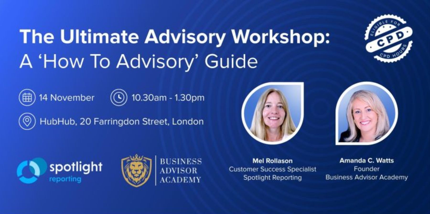 The Ultimate Advisory Workshop · Resource Center · Webinar · App ...