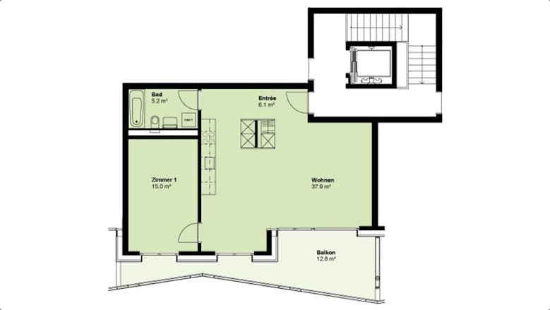 Was soll denn ein halbes Zimmer sein? | Flatfox