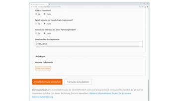 Anleitung zum Flatfox Anmeldeformular | Flatfox