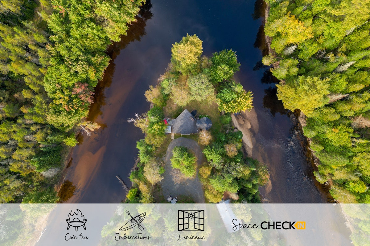 Chalet de la Pointe | Spa | BBQ | Rivière
