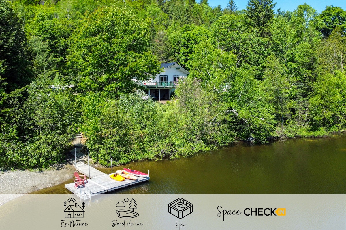 Chalet Le Ellie | Spa | BBQ | Bord de Lac | WIFI