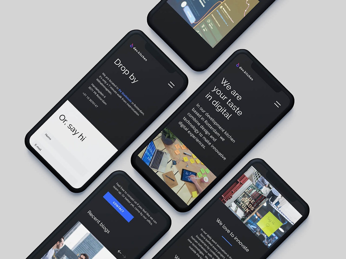How to design a dark theme user interface | dev.kitchen