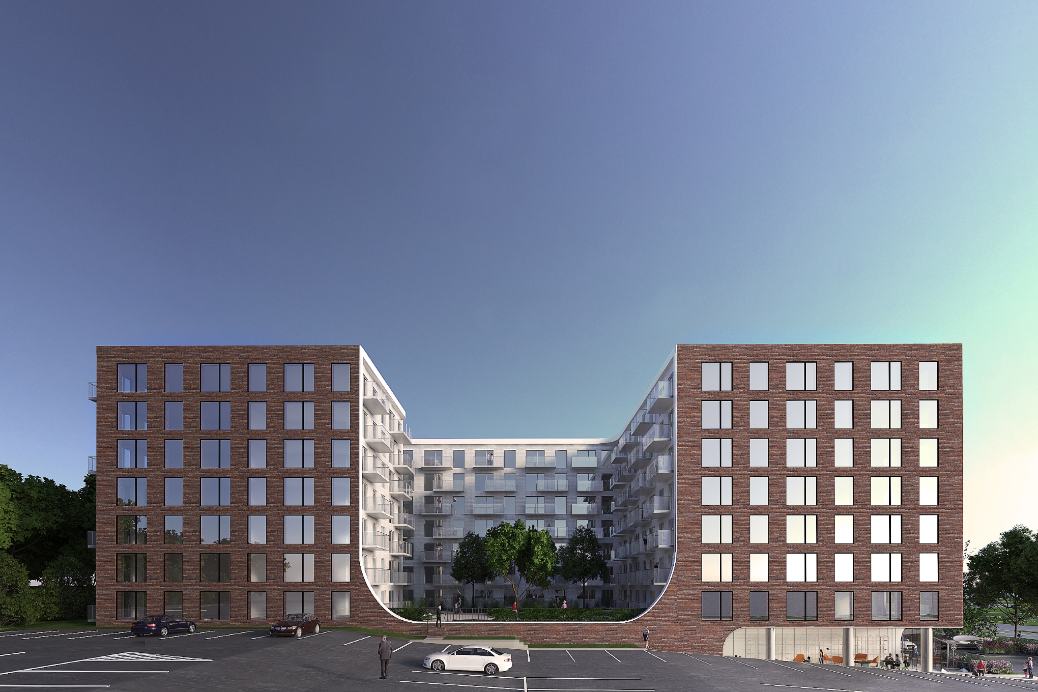 Habitation urbaine située en face du parc de la Gatineau