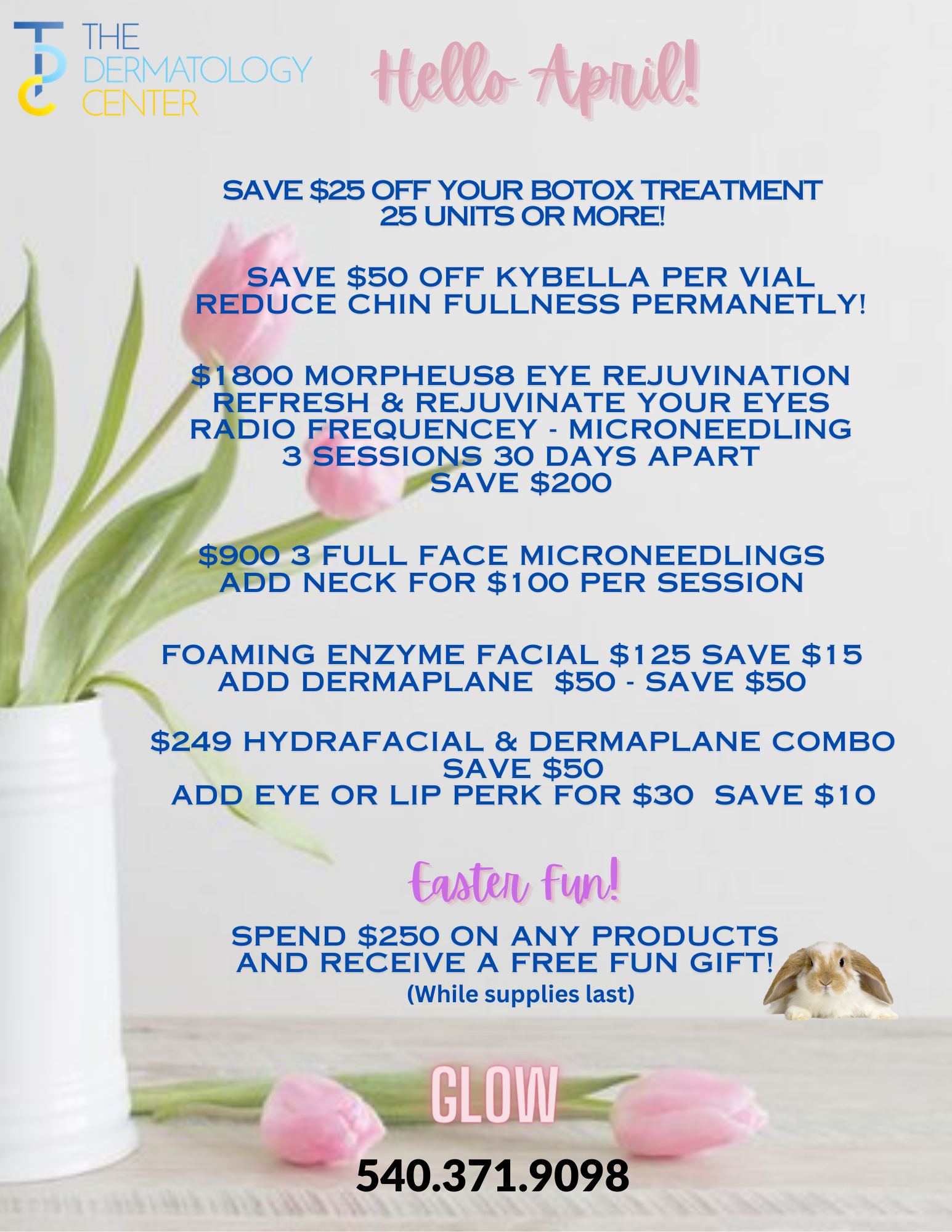 Specials | The Dermatology Center