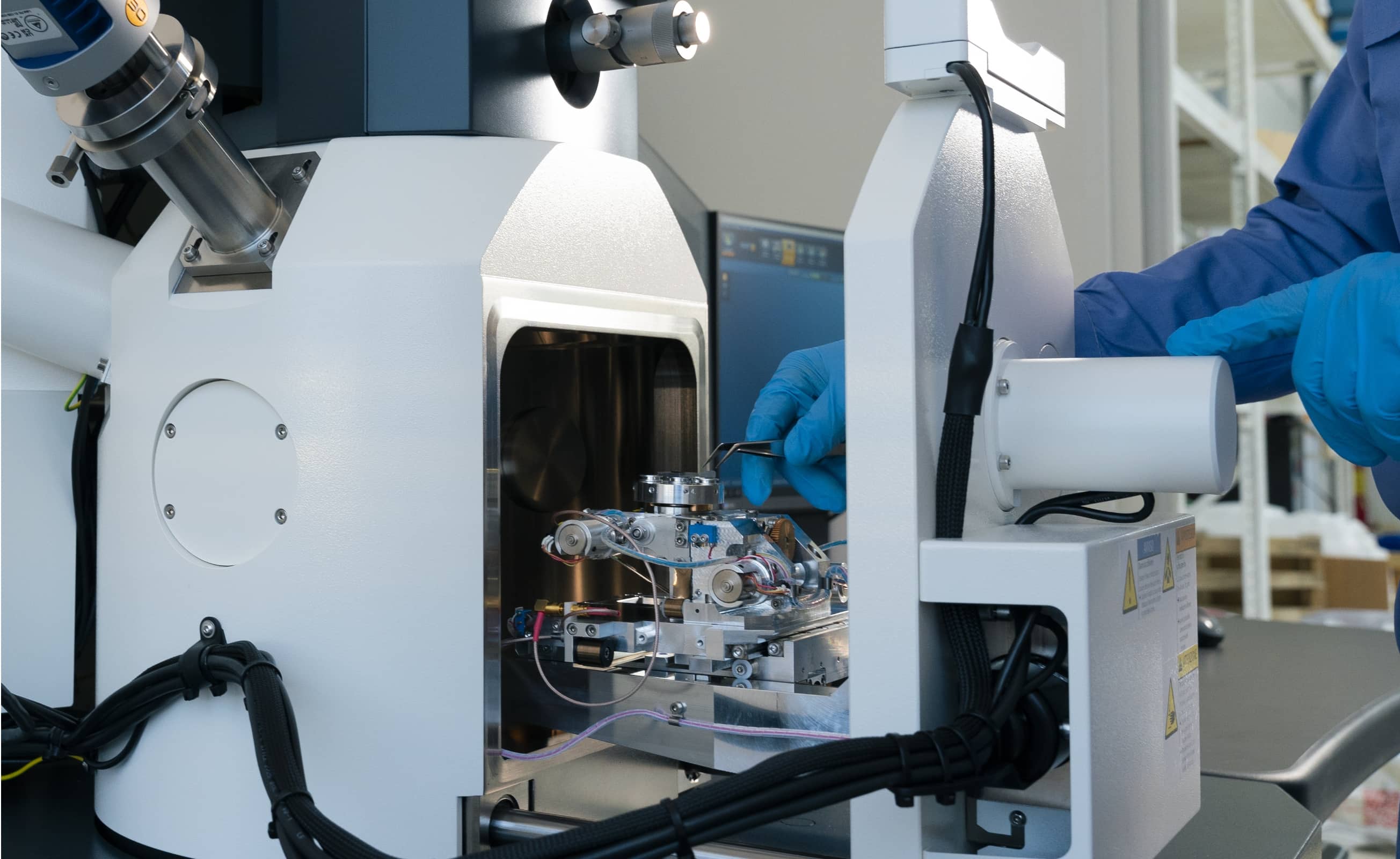 SEM microscope, Analysis with microscope SEM