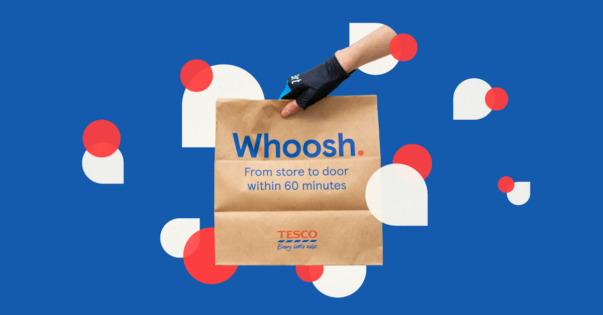 Stuart x Tesco: Grocery delivery in under 60 minutes