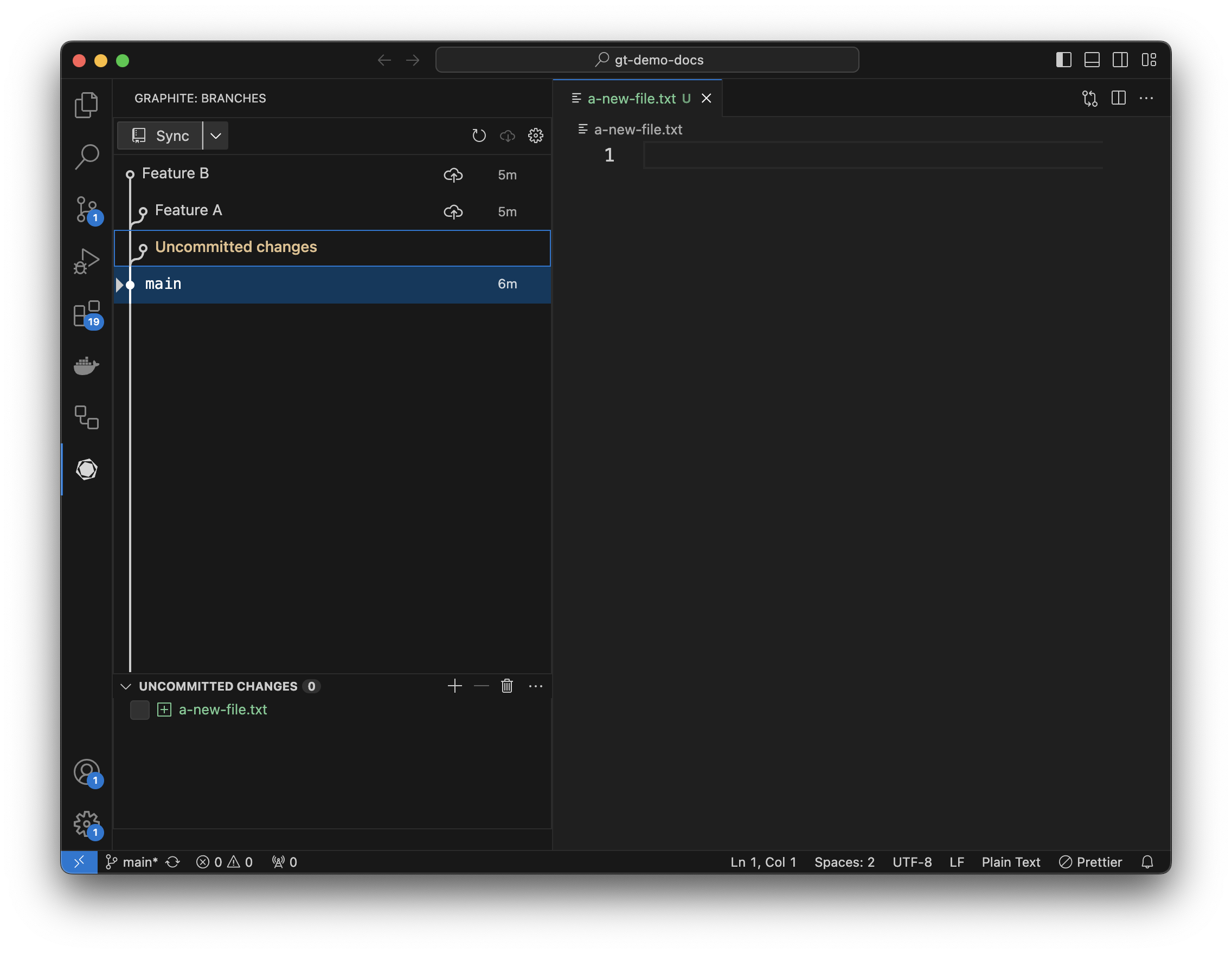 Create A Pull Request With Graphite For Vs Code