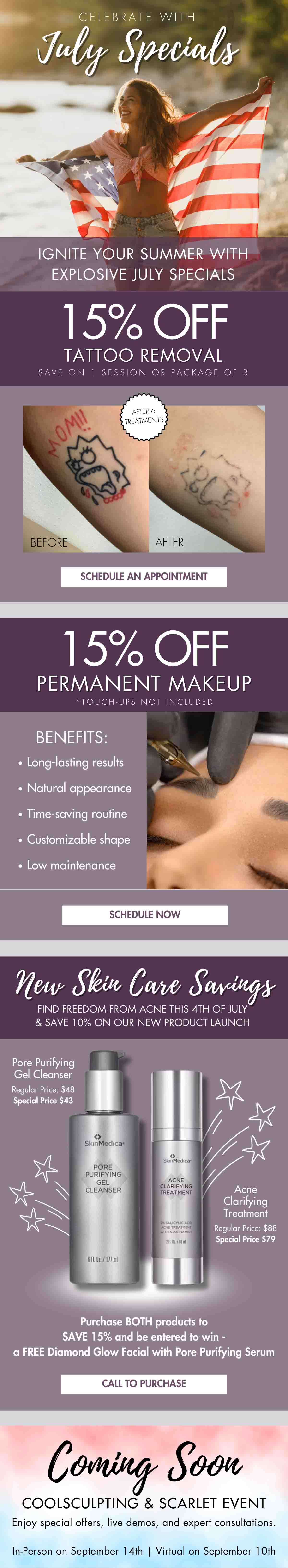 Specials | Flawless Med Spa