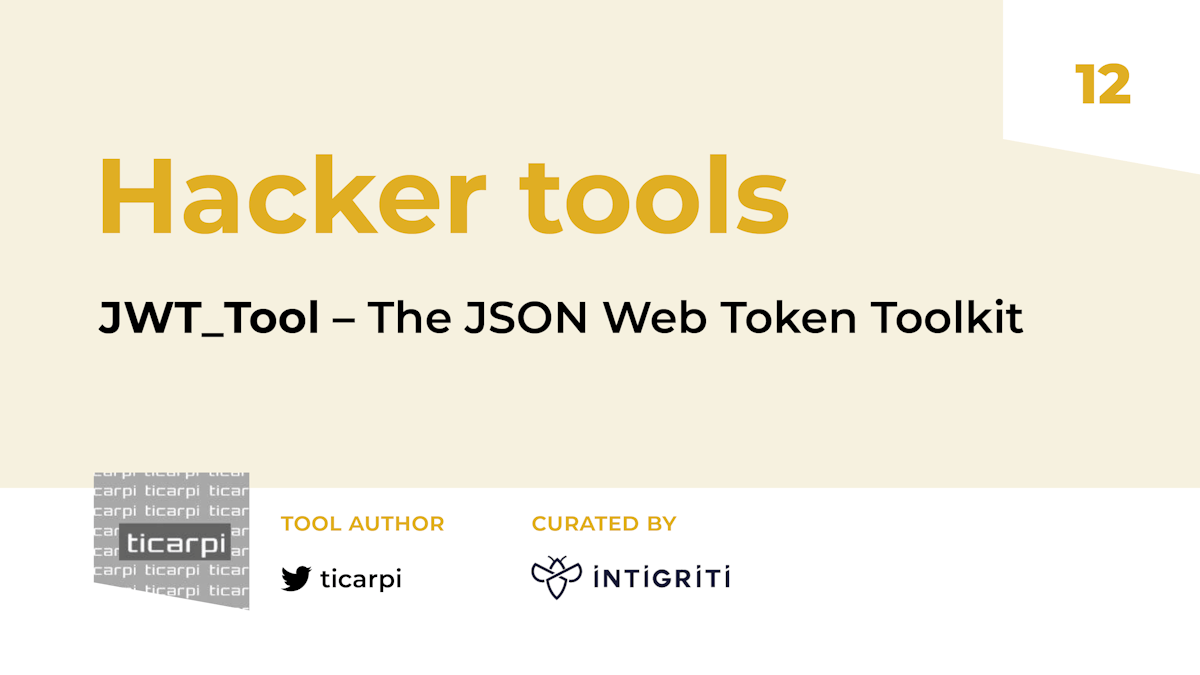 Hacker Tools: JWT_Tool - The JSON Web Token Toolkit