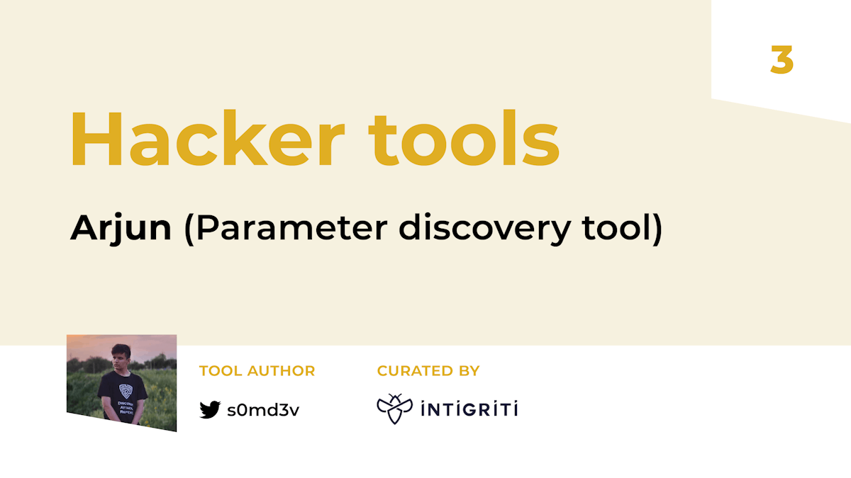 Hacker tools: Arjun – The parameter discovery tool