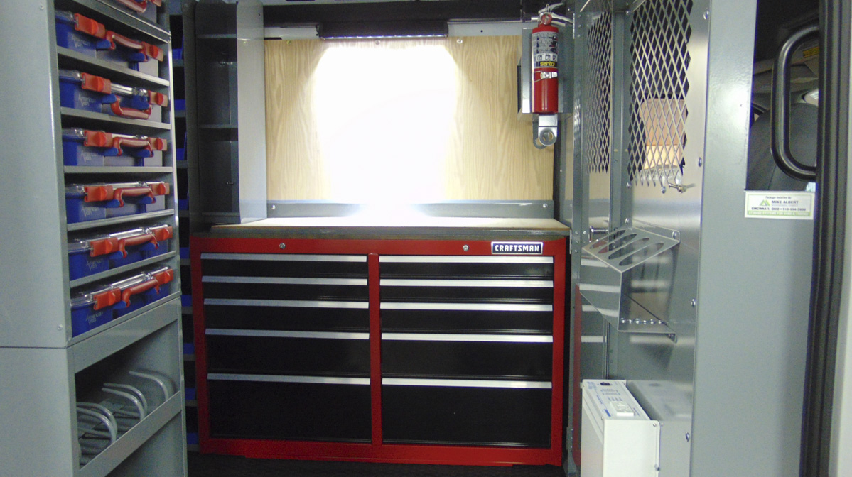 Custom Cargo Van | Work Truck Setup | Mike Albert Upfitting