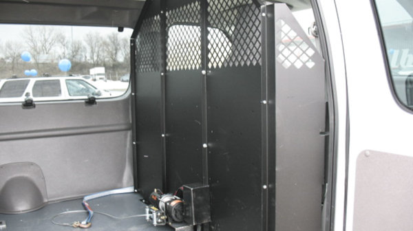 Work Van Partitions & Bulkheads | Mike Albert Upfitting