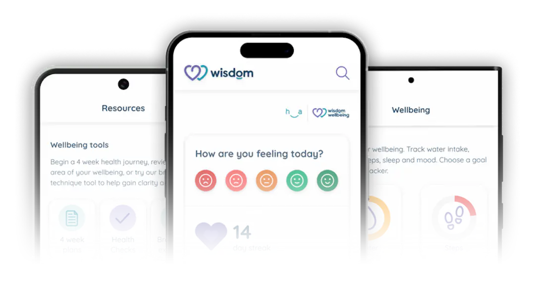 Wisdom App | Health, Wellbeing & Employee Benefits