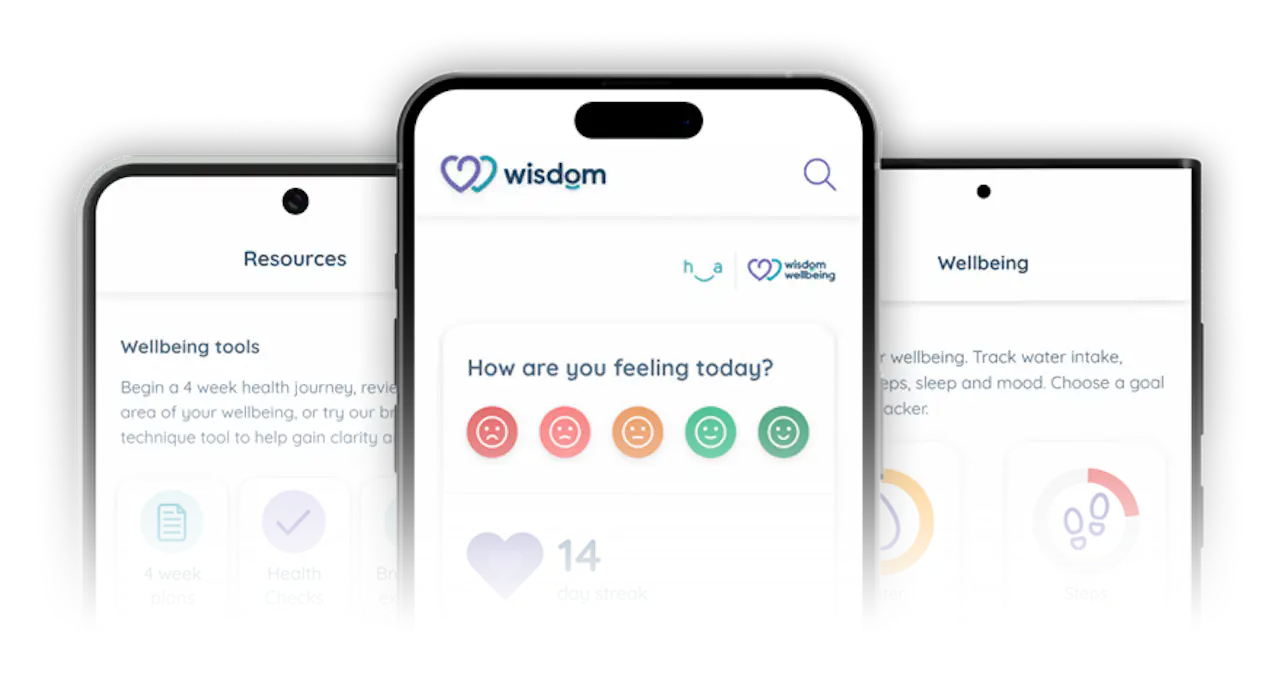 Wisdom App | Health, Wellbeing & Employee Benefits
