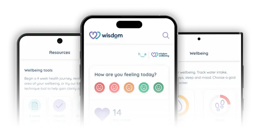 Wisdom App | Health, Wellbeing & Employee Benefits