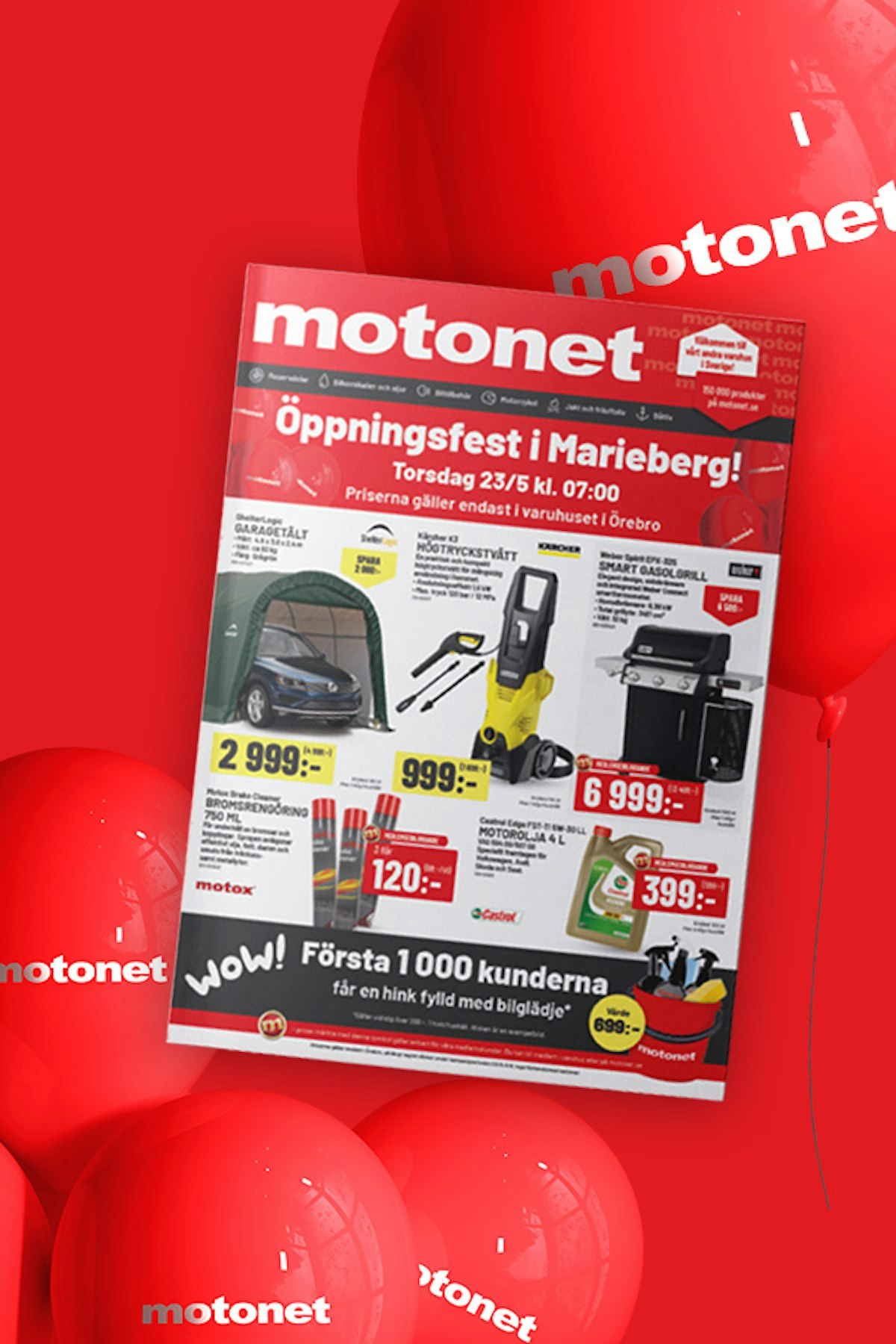 Motonet öppnar i Örebro!