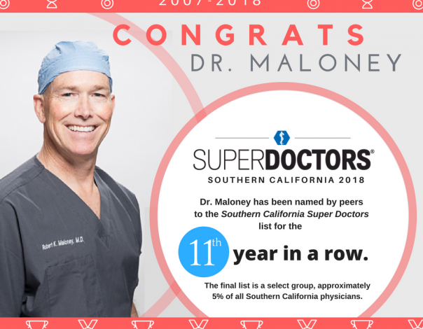 Dr. Maloney named SoCal Super Doctor for 11th Year in a row - Maloney ...