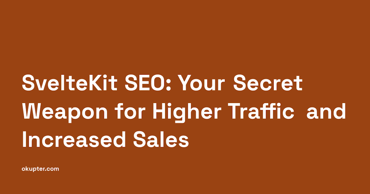 Handling authentication and authorization with JWT in SvelteKit - Okupter