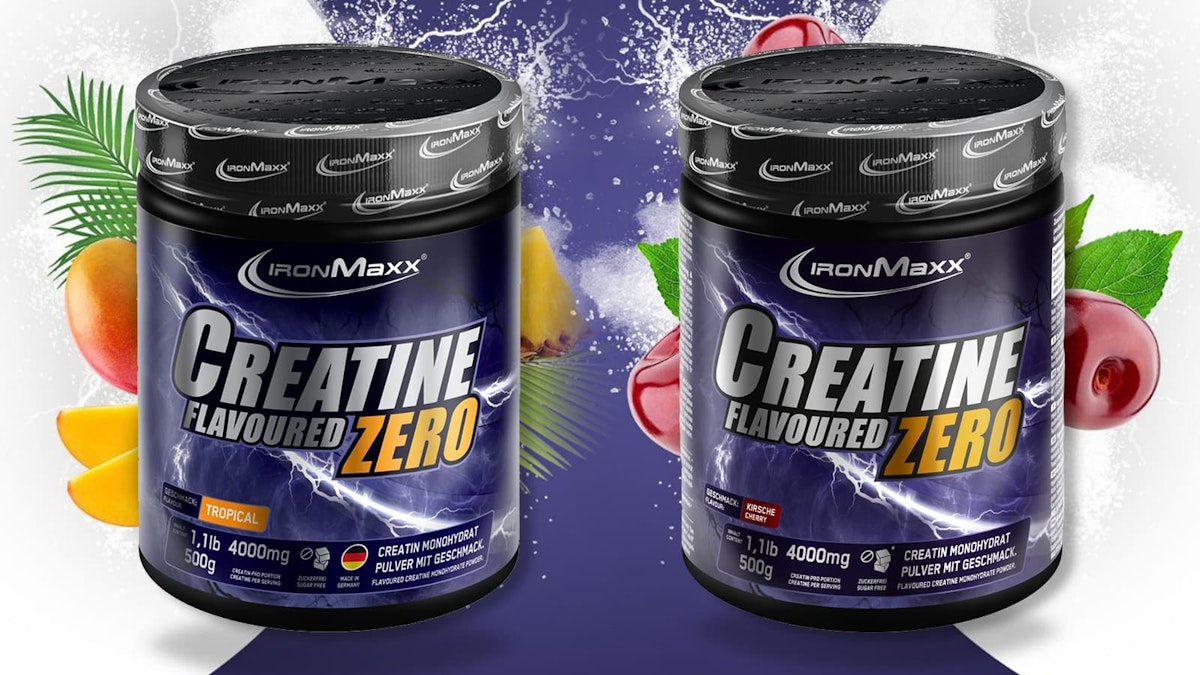 IronMaxx Creatine Flavoured Zero – Power für dein Training