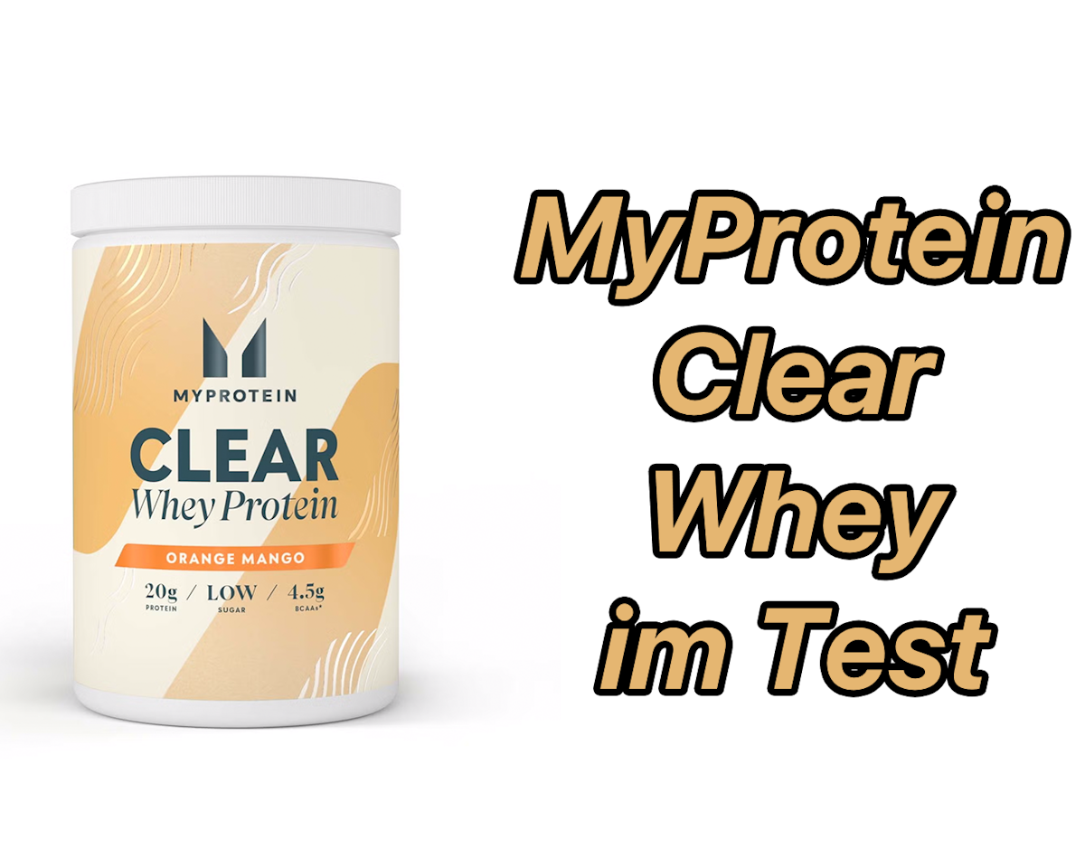 Clear Whey Isolat von MyProtein 💪🏽 im Test!