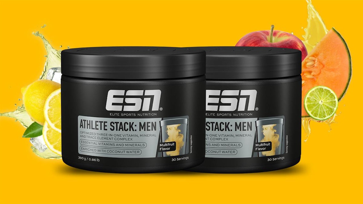 ESN Athlete Stack Powder Men (390g) - DROPTIME Supplements
