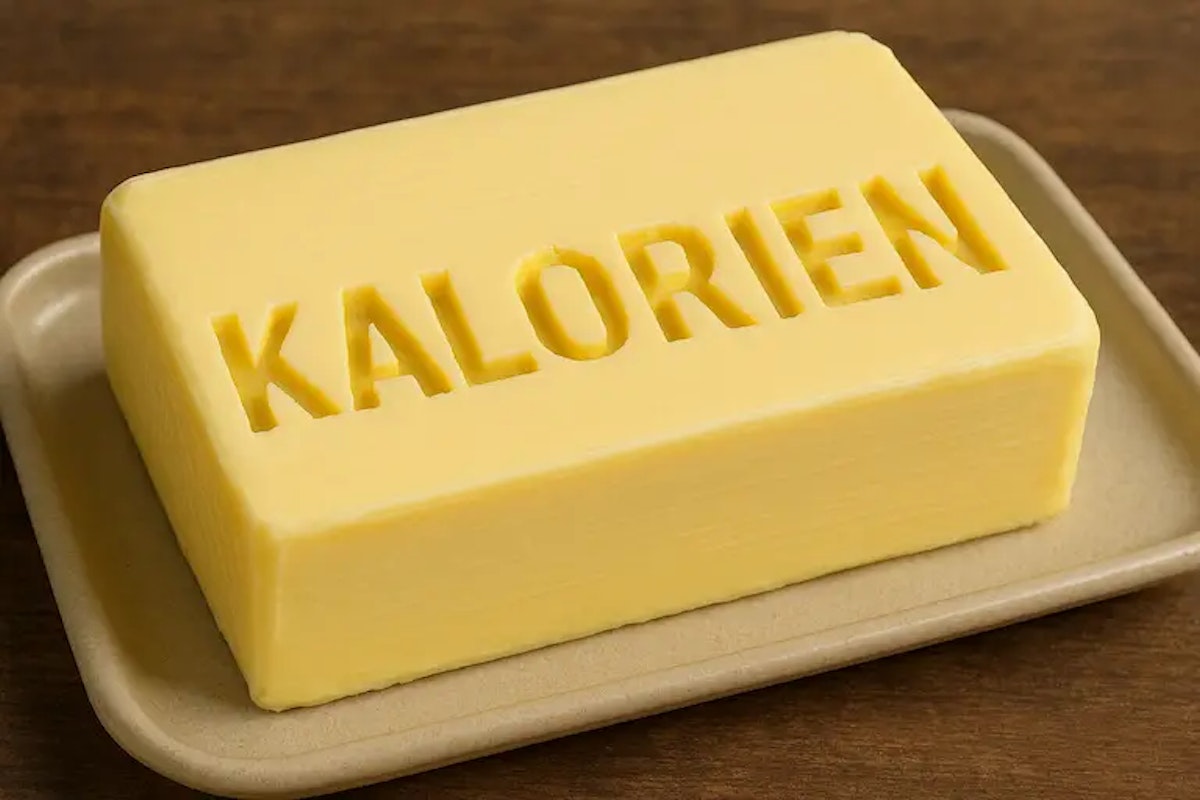 Butter Kalorien 100g: kcal, Nährwerte & Fettgehalt