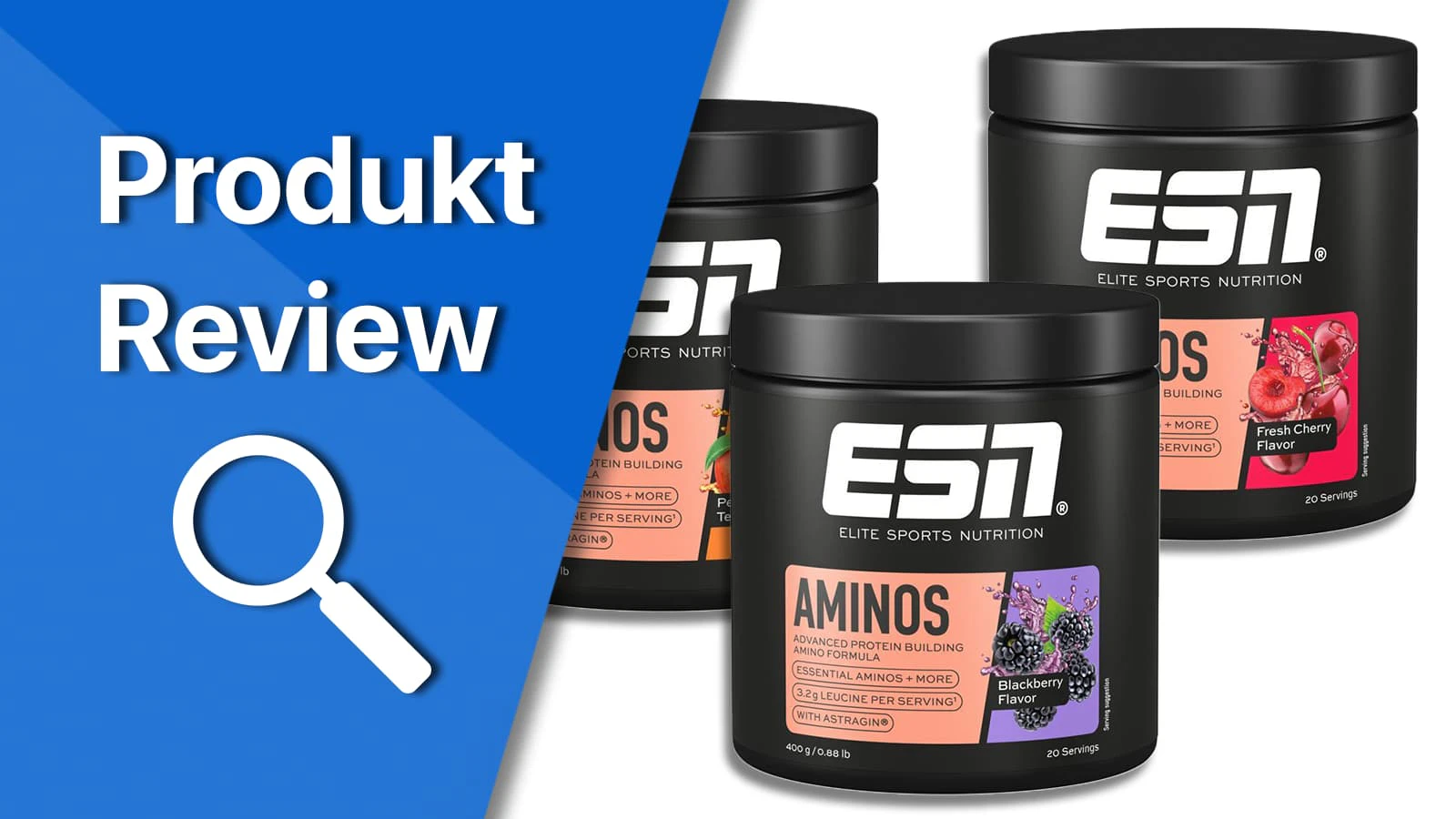 ESN Athlete Stack Powder im Test 👍👎 - DROPTIME Supplements