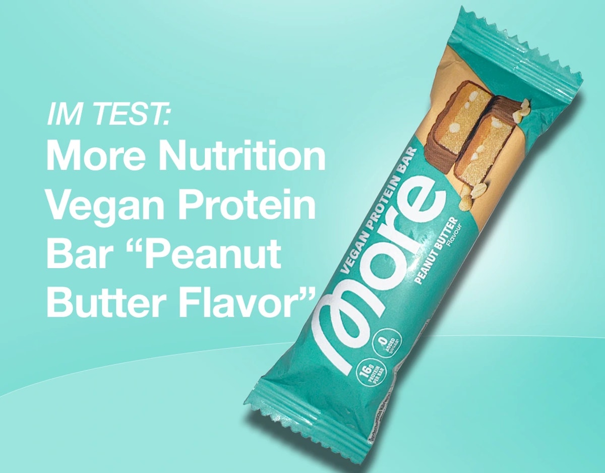 NEU: More Vegan Protein Bar "Peanut Butter Flavour" 🥜🍫