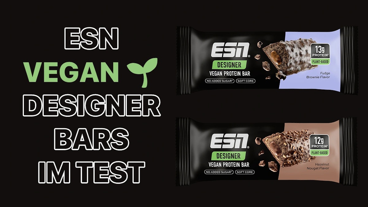 Die neuen ESN Vegan Designer Bars im Test!