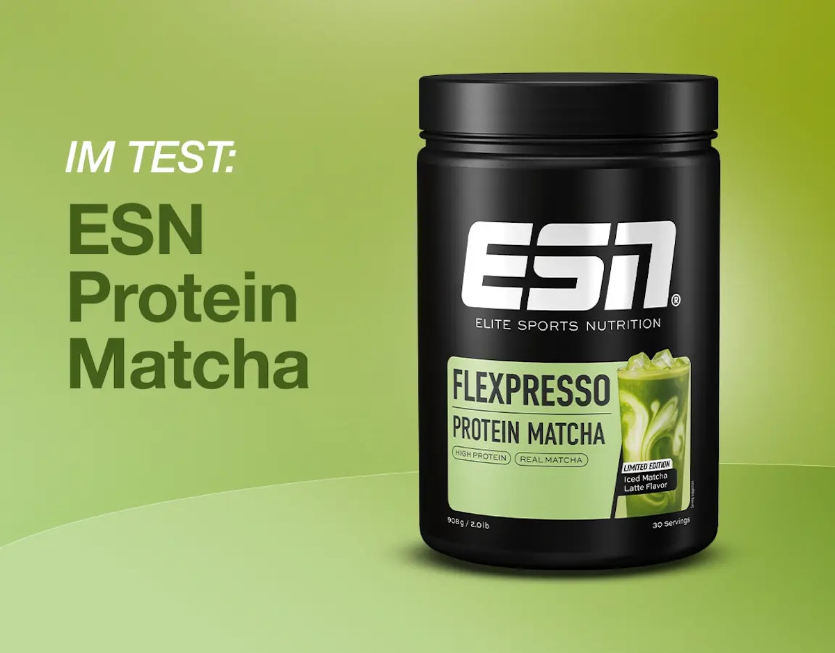 NEU: ESN "Flexpresso" Protein Matcha REVIEW 🍵💪🏼