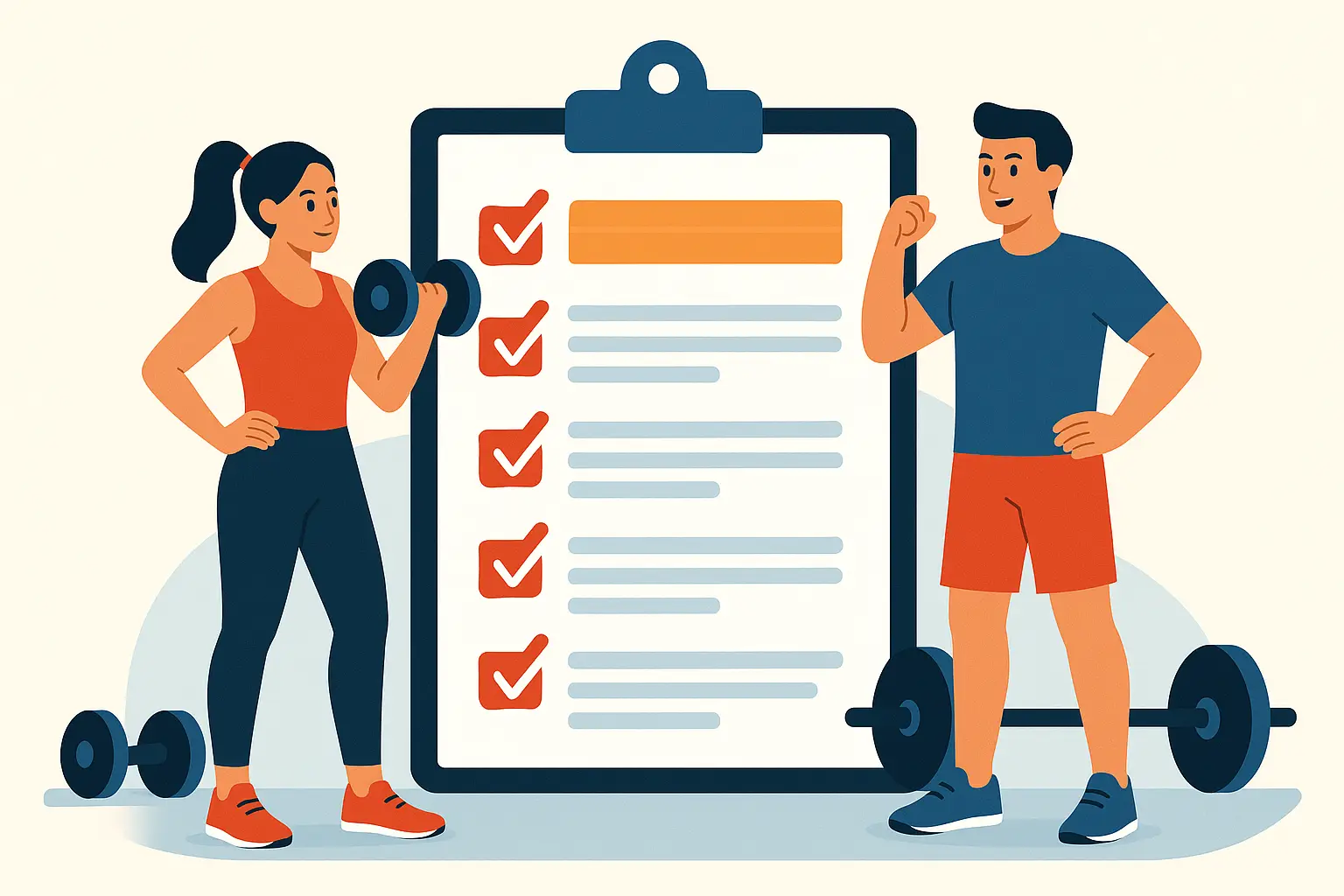 Trainingsplan erstellen: Anleitung für Muskelaufbau/Fitness