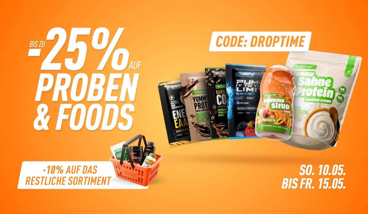 Supplement Deals & Aktionen findest du hier! 🤑 | DROPTIME