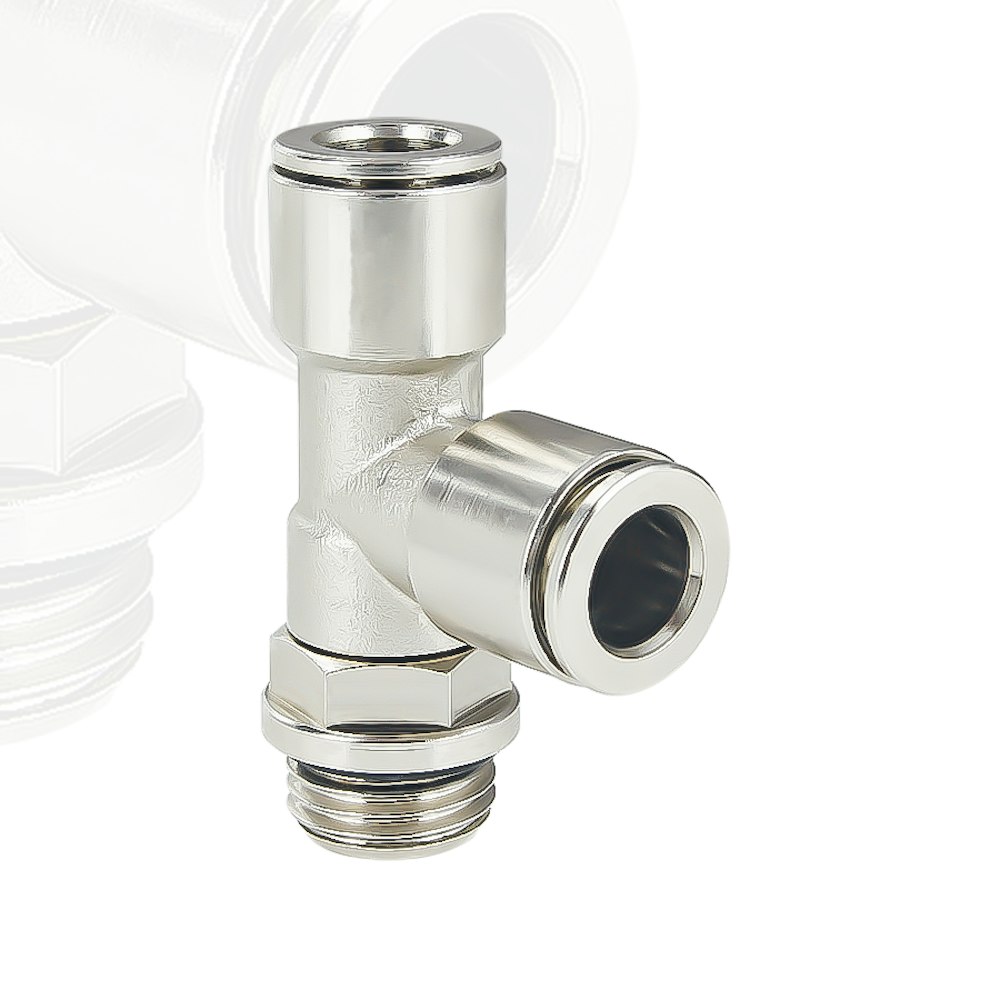 Lateral Swivelling T fitting, parallel - MA24 | Cmatic