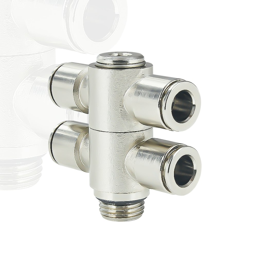 Swivelling Fitting with two double banjo rings - MA42 | Cmatic