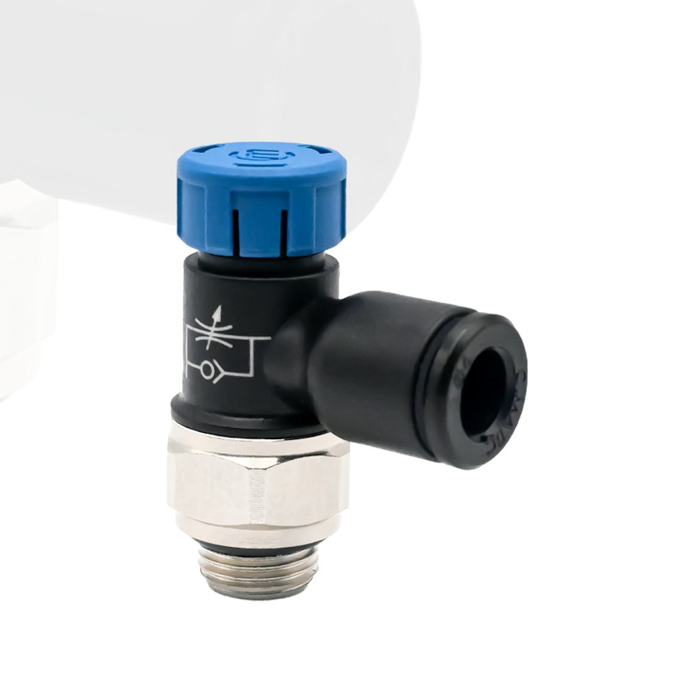 Flow Control with acetal push-in fitting and handwheel regulation ...