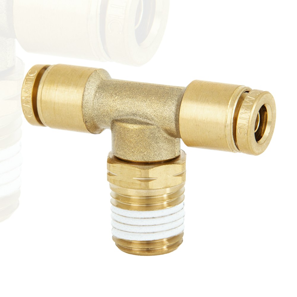 Swivelling T fitting, taper - PT20 | Cmatic