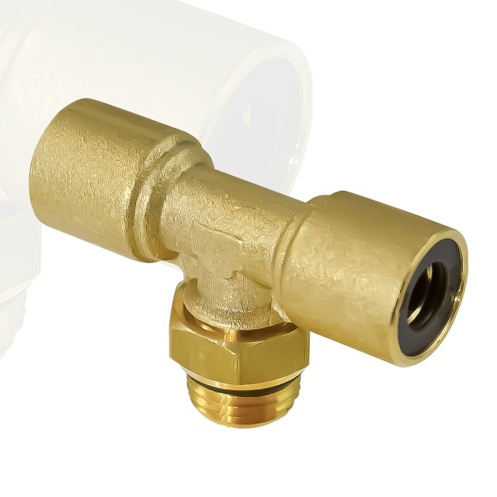 Orientable tee fitting, male parallel - MT21 | Cmatic