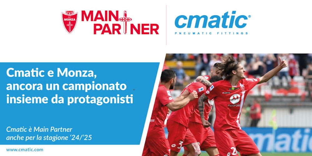 Cmatic S.p.A and AC Monza Renew Partnership for the Third Consecutive Year