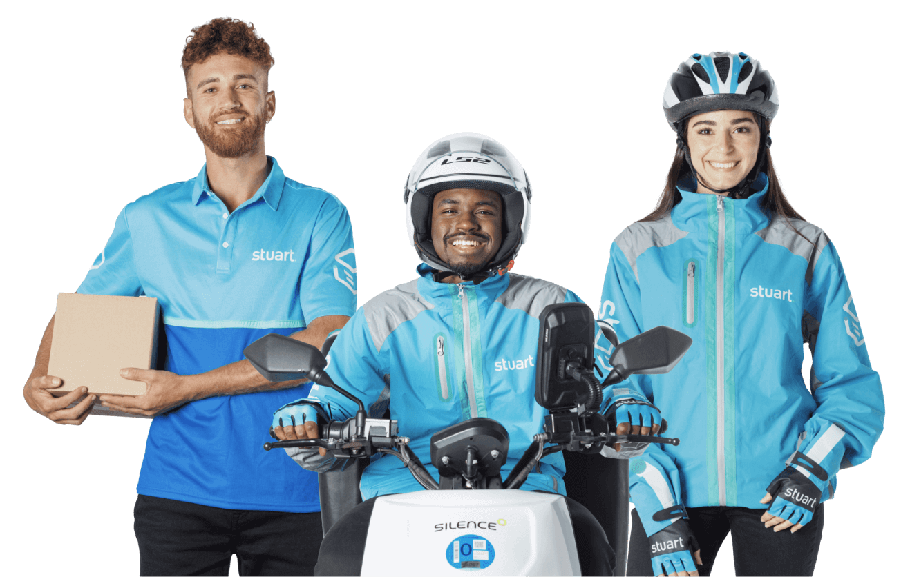 Stuart • Devenir coursier Stuart