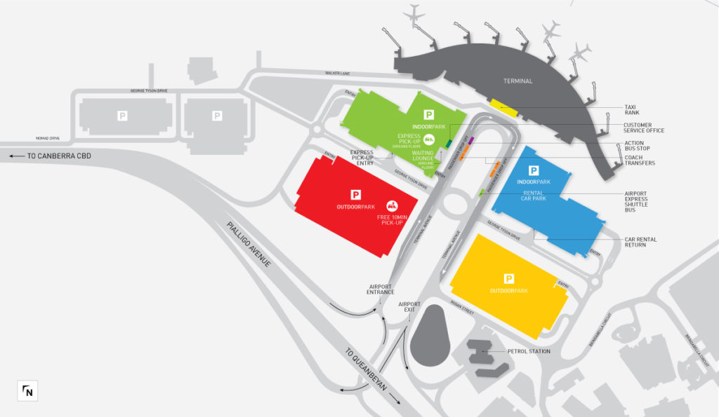 Canberra Airport | Parking fare calculator